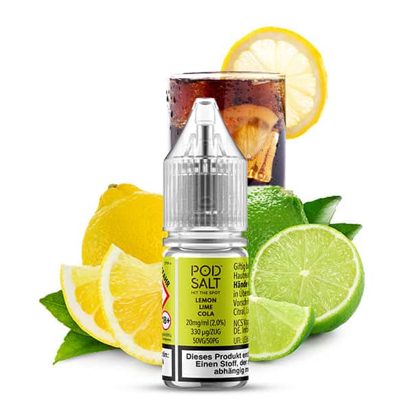 POD SALT XTRA Lemon Lime Cola Nikotinsalz Liquid kaufen